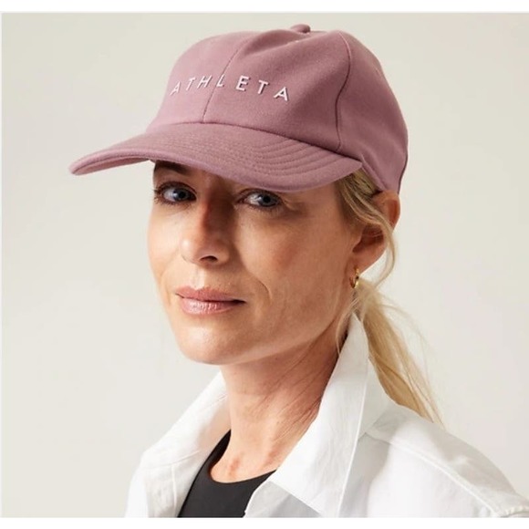 Athleta | Accessories | Athleta New Triumph Kinetic Baseball Cap Dark Sugarplum Mauve Adjustable ...